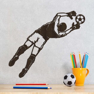 Football Sticker for the Wall - Goalkeeper | DUBLEZ